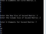 C Program To Multiply Two Matrices