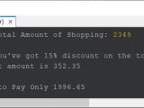 Java Program To Calculate Discount And Price To Paid