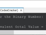 Java Program To Convert Binary To Octal