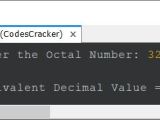 Java Program To Convert Octal To Decimal