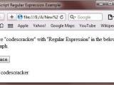 Javascript Regular Expression