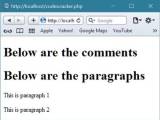 Php Comments