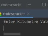 Python Program To Convert Kilometer To Miles