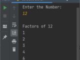 Python Program To Find Factors Of A Number