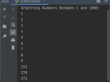 Python Program To Generate Armstrong Numbers