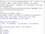 Python Tuples