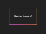 Css Animated Gradient Border Code Snippet Codeshack