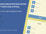 Login System With Python Flask And Mysql