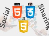 Social Sharing Using Javascript Html Php