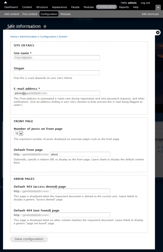 How To Set The Default Front Page In Drupal Codesteps