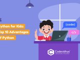 Python For Kids Top 10 Advantages Of Python Codevidhya
