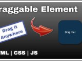 Draggable Element Create Drag Anywhere Element Using Js