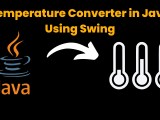 Temperature Converter In Java Using Swing With Source Code