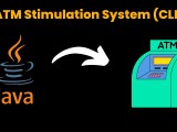 Atm Simulation System Using Java With Source Code Codewithcurious