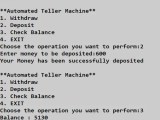 Atm Simulation System Using Java With Source Code Codewithcurious