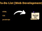 To Do List Using Html Css And Js Codewithcurious