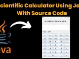 Scientific Calculator Using Java With Complete Source Code