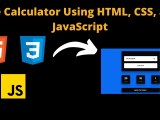 Age Calculator Using Html Css And Javascript Codewithcurious