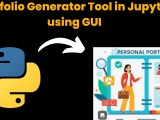 Portfolio Generator Tool In Python Using Gui Codewithcurious