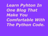 Learn Python In One Blog That Makes You Comfortable With The Python