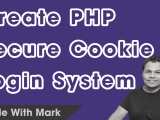 Create Php Secure Cookie Login System