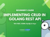 Implementing Crud In Golang Rest Api With Mux Gorm Comprehensive