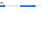 Double Range Slider Using Html Javascript