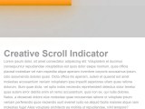 How To Create Scroll Indicator Using Html Css Javascript