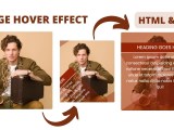 How To Create Image Hover Effect Using Html Css