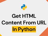 How To Get Html Content From A Url In Python
