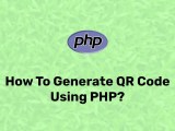 Generate Qr Code In Php