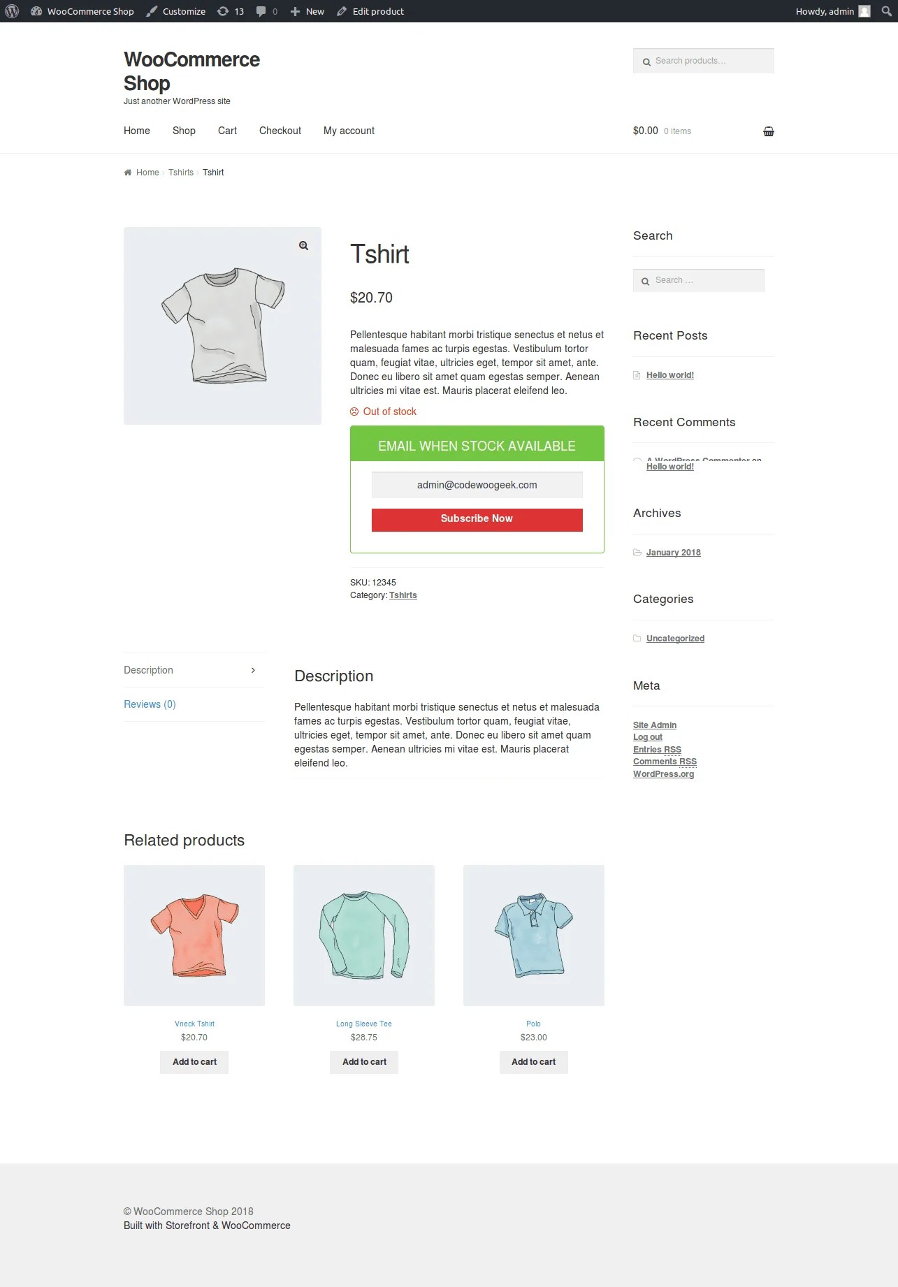 Custom CSS - Back In Stock Notifier for WooCommerce