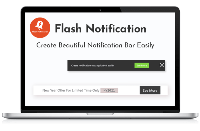 Flash Notification-Beautiful notifications with less configuration