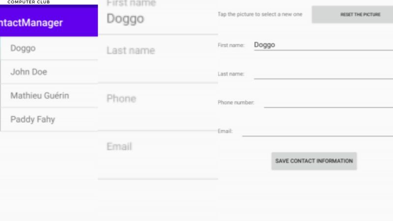 Android Managing Contacts In A Loop - Artistic Desktop Gradient Patterns | Free Download