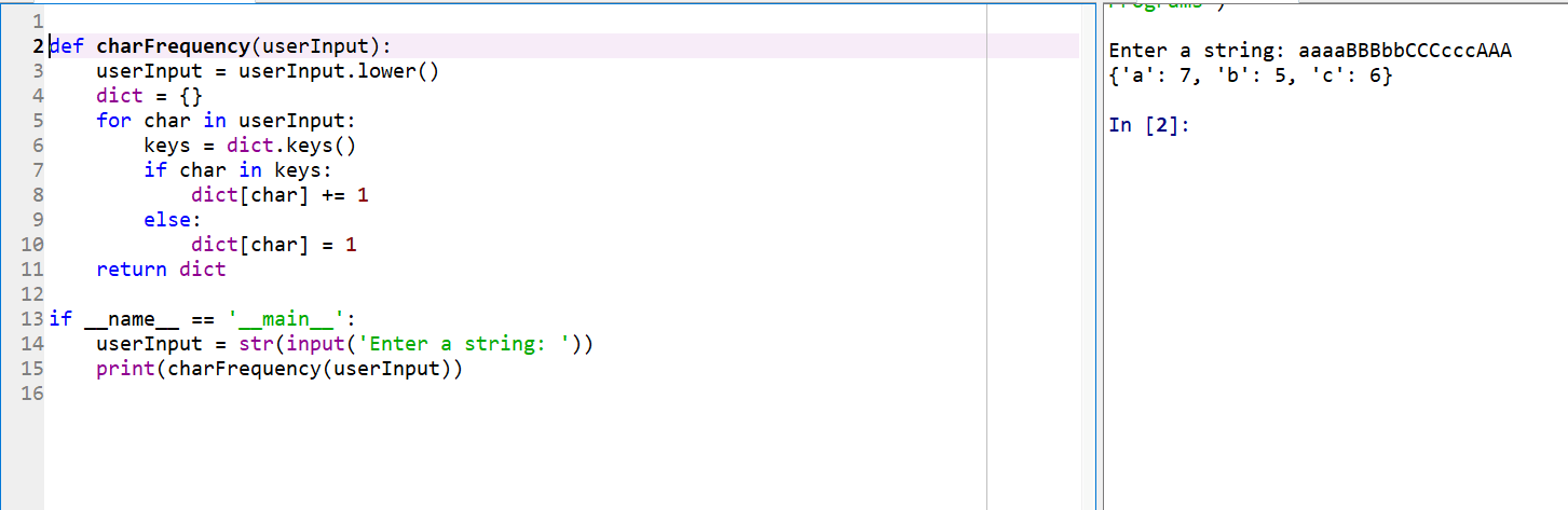 Python Program To Find The Character Frequency In A String | Codez Up