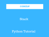 Write A Program To Implement Python Stack Codez Up