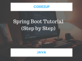 Spring Boot Tutorial With Example Step By Step Java Codez Up