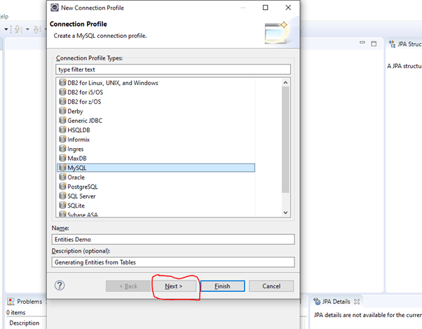 Generate Entity Class From Existing Database Tables Jpa Hibernate