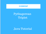 Program For Finding Pythagorean Triplet In An Array Codez Up