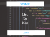 How To Convert List To Map In Java 8 Examples Codez Up