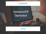 Introduction To Instanceof Operator Java Example Codez Up