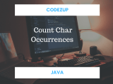 7 Ways To Count Occurrences Of Char In String Java Codez Up