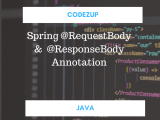 Spring Requestbody And Responsebody Annotations Codez Up