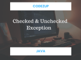 Checked And Unchecked Exception Java Example Codez Up