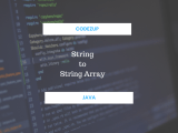 5 Ways To Convert String To String Array In Java Example Codez Up