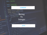 Java Program To Convert String To Integer With Example Codez Up