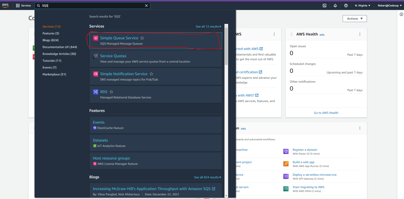 Aws Sqs Service Example Using Spring Boot Application Codez Up