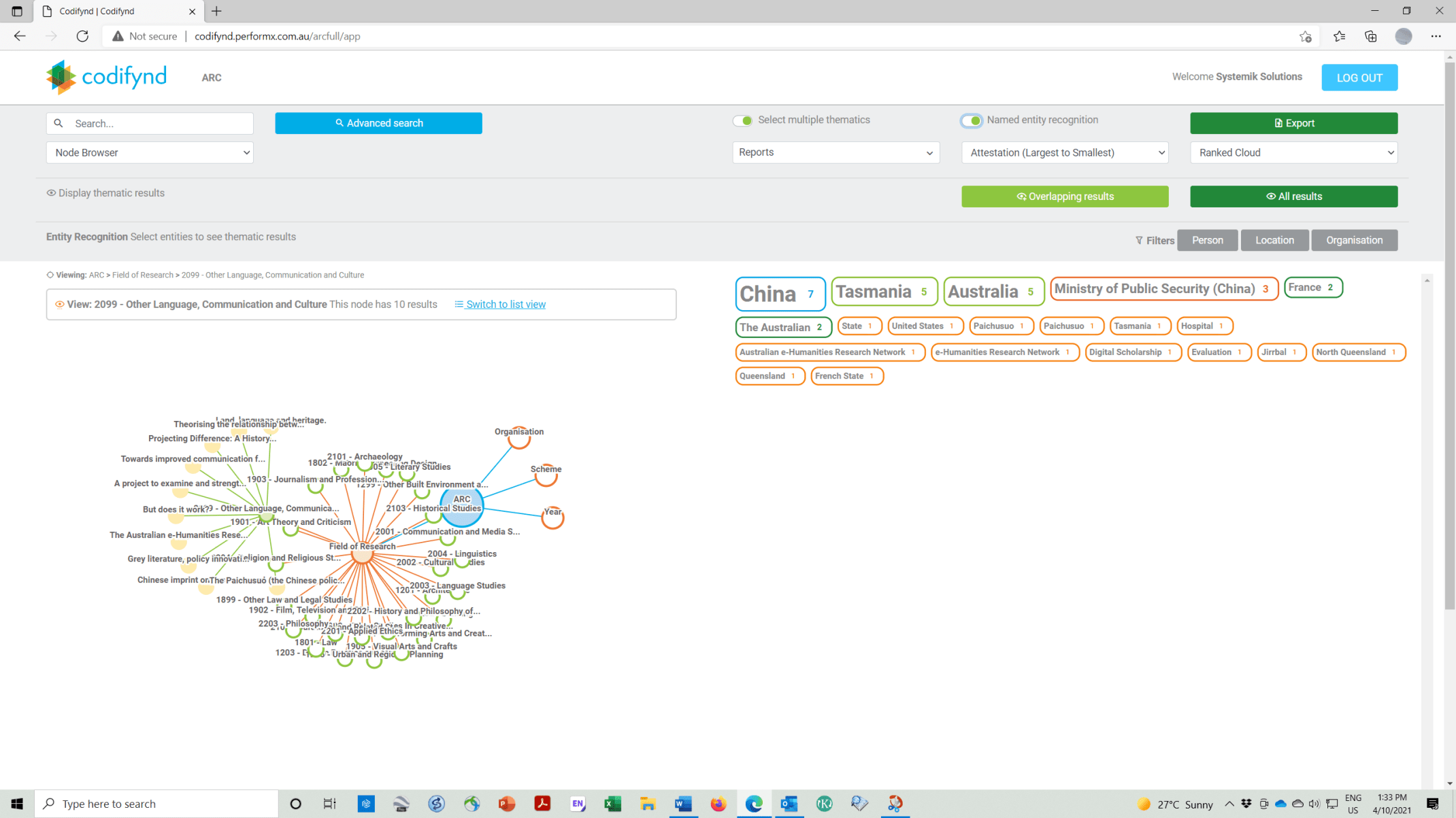 Entity Cloud – Codifynd