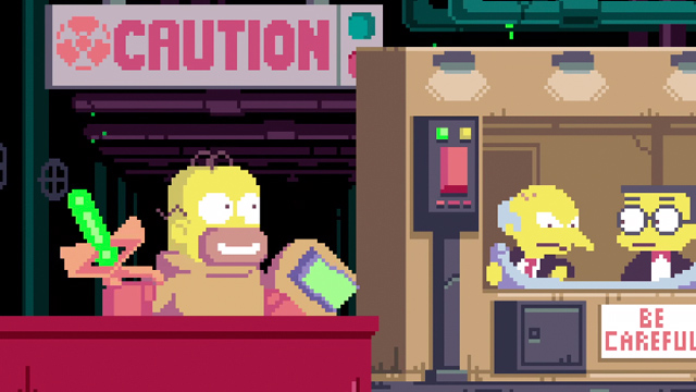El pixelart de Los Simpson ya es parte de la serie animada | Código ...