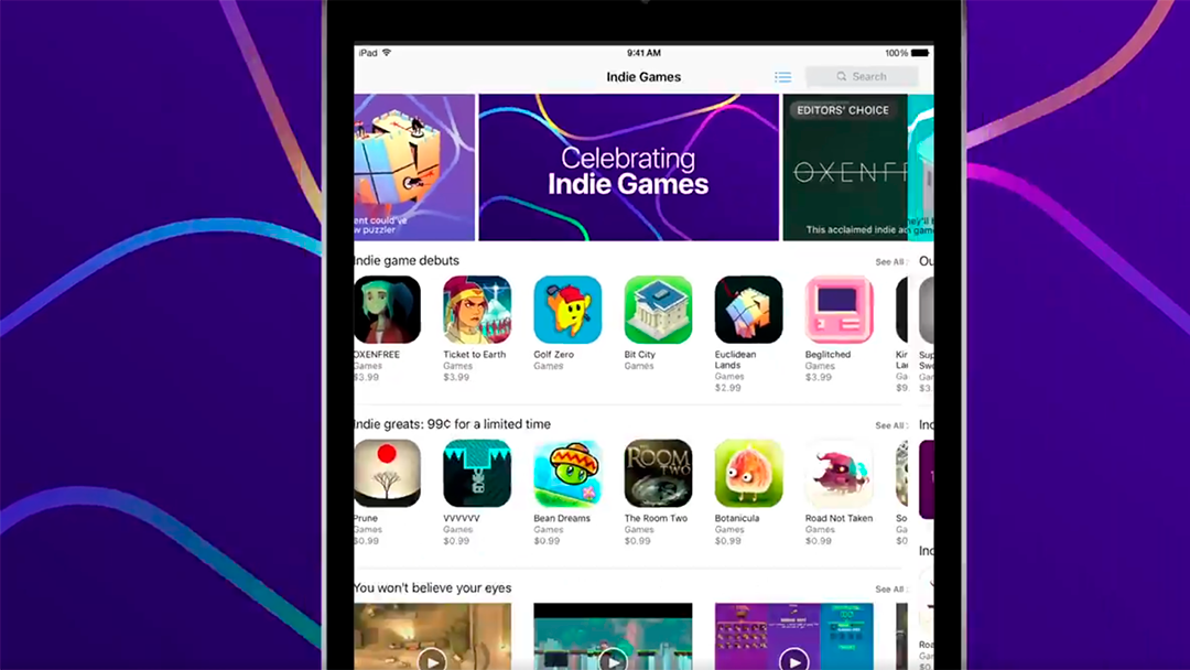 Indie Games ya es una sección permanente en la tienda de Apple | Código ...